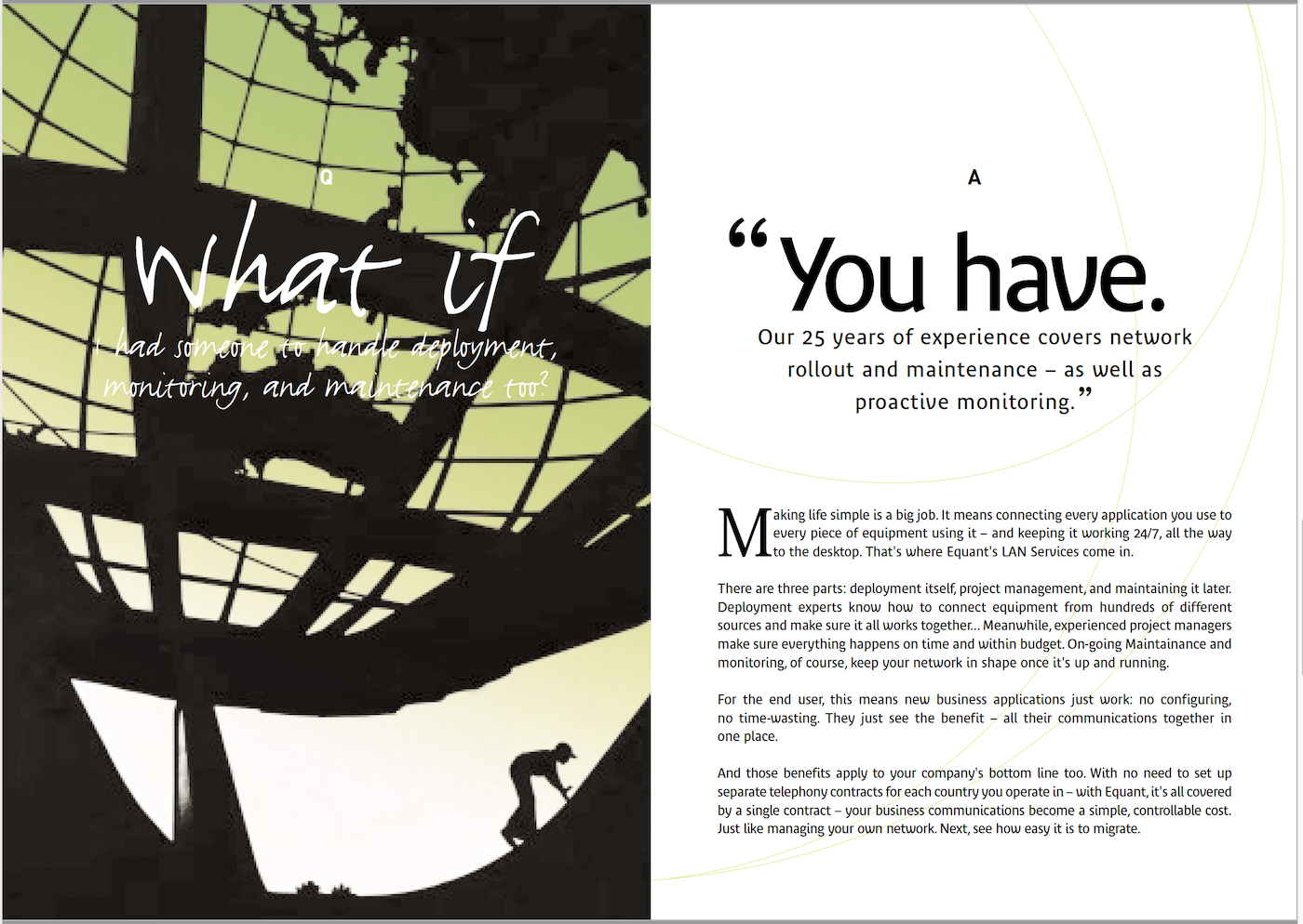 Equant IP telephony – Chris does Content