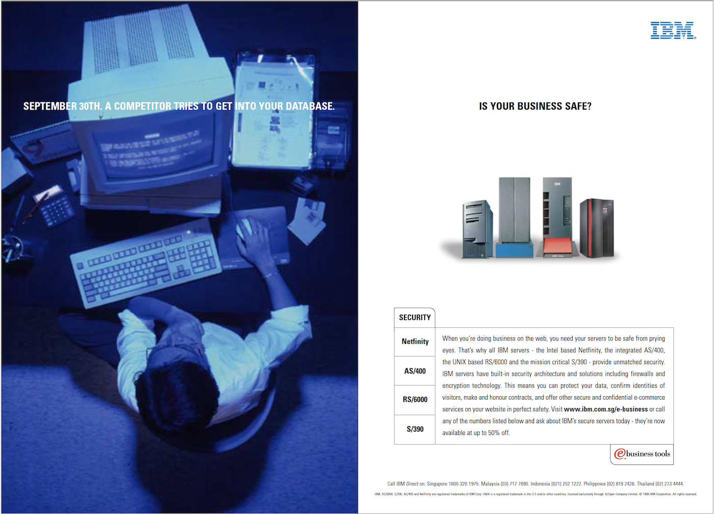 IBM print server campaign – Chris does Content